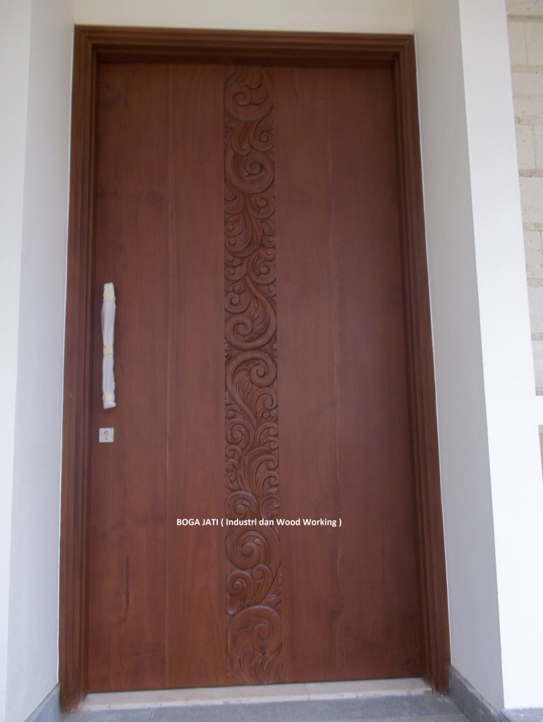 Kusen Pintu Utama Kayu Solid - Jual Pintu Kayu | PK. Boga Jati